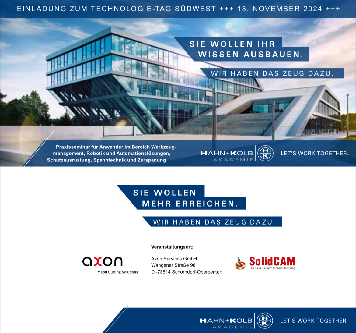 Technologie-Tag bei Axon in Schorndorf – Newsletter 18.10.2024 | Axon ...