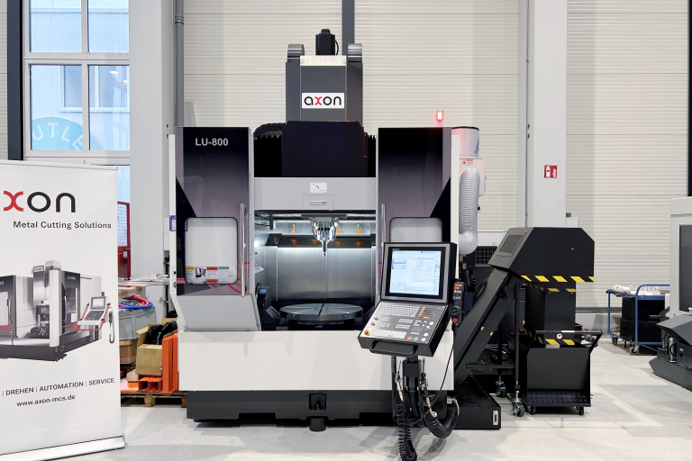 Erleben Sie unsere Axon CNC-Werkzeugmaschinen